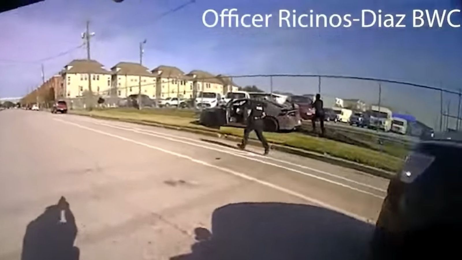 Dodge Charger Driver Gets In Huge Shootout With Houston Police