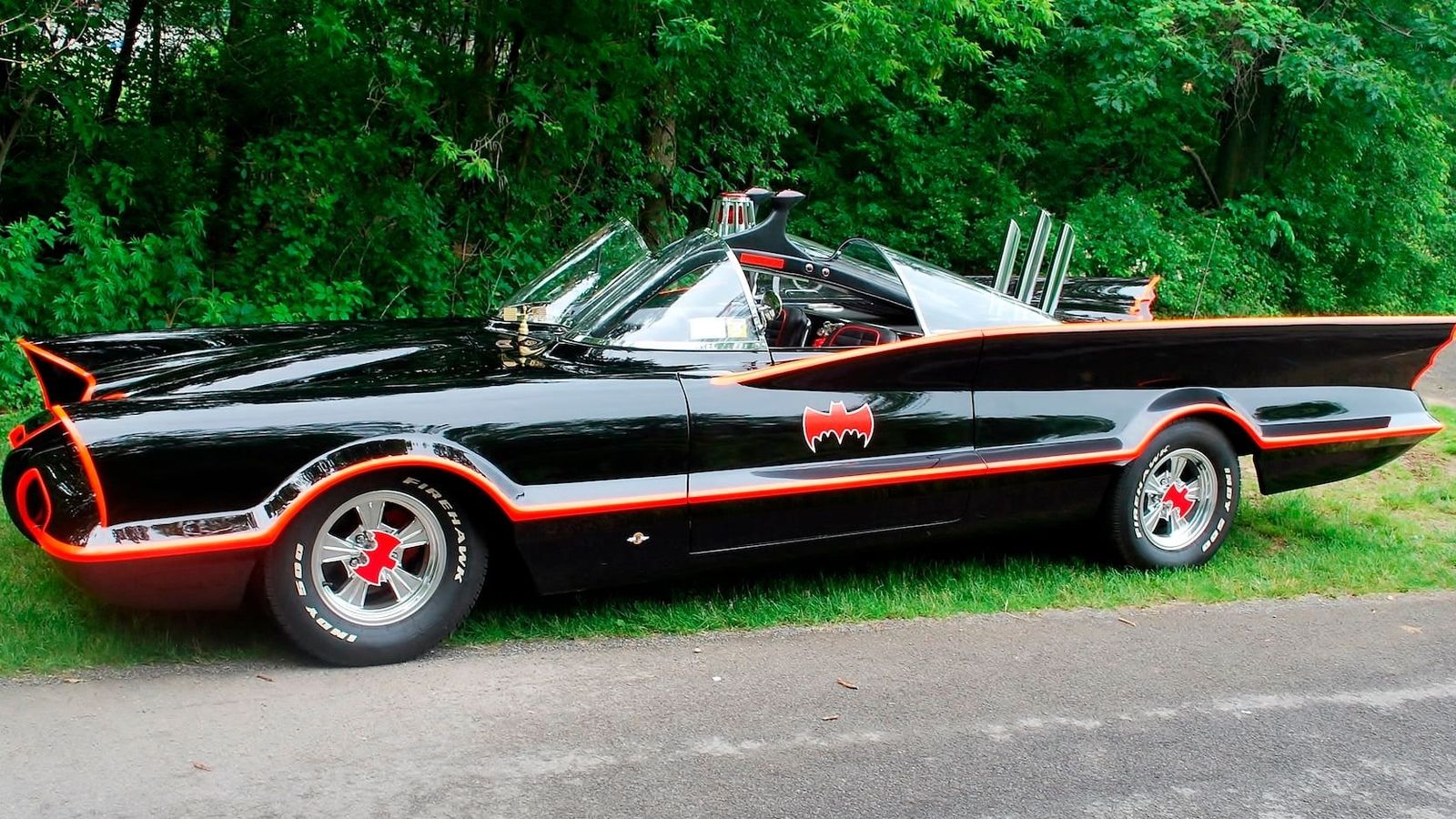 1978 Batmobile Replica Sports Updated Lincoln Chassis
