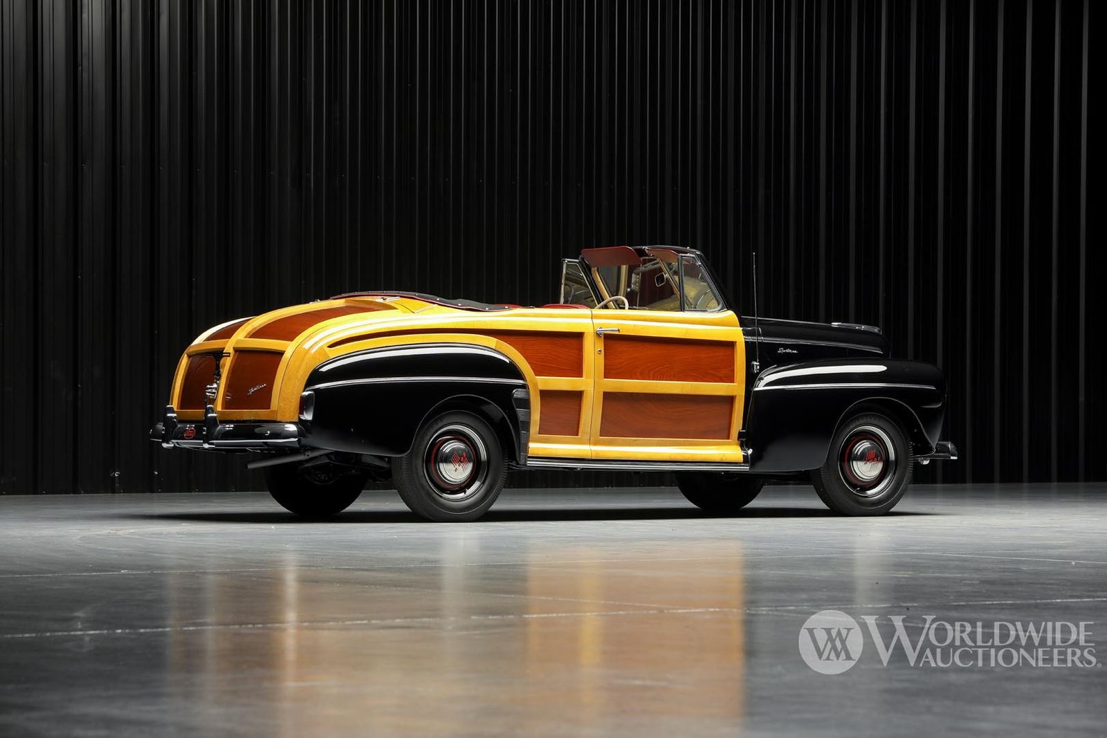 Rare Wood Paneled Ford Sportsman Selling