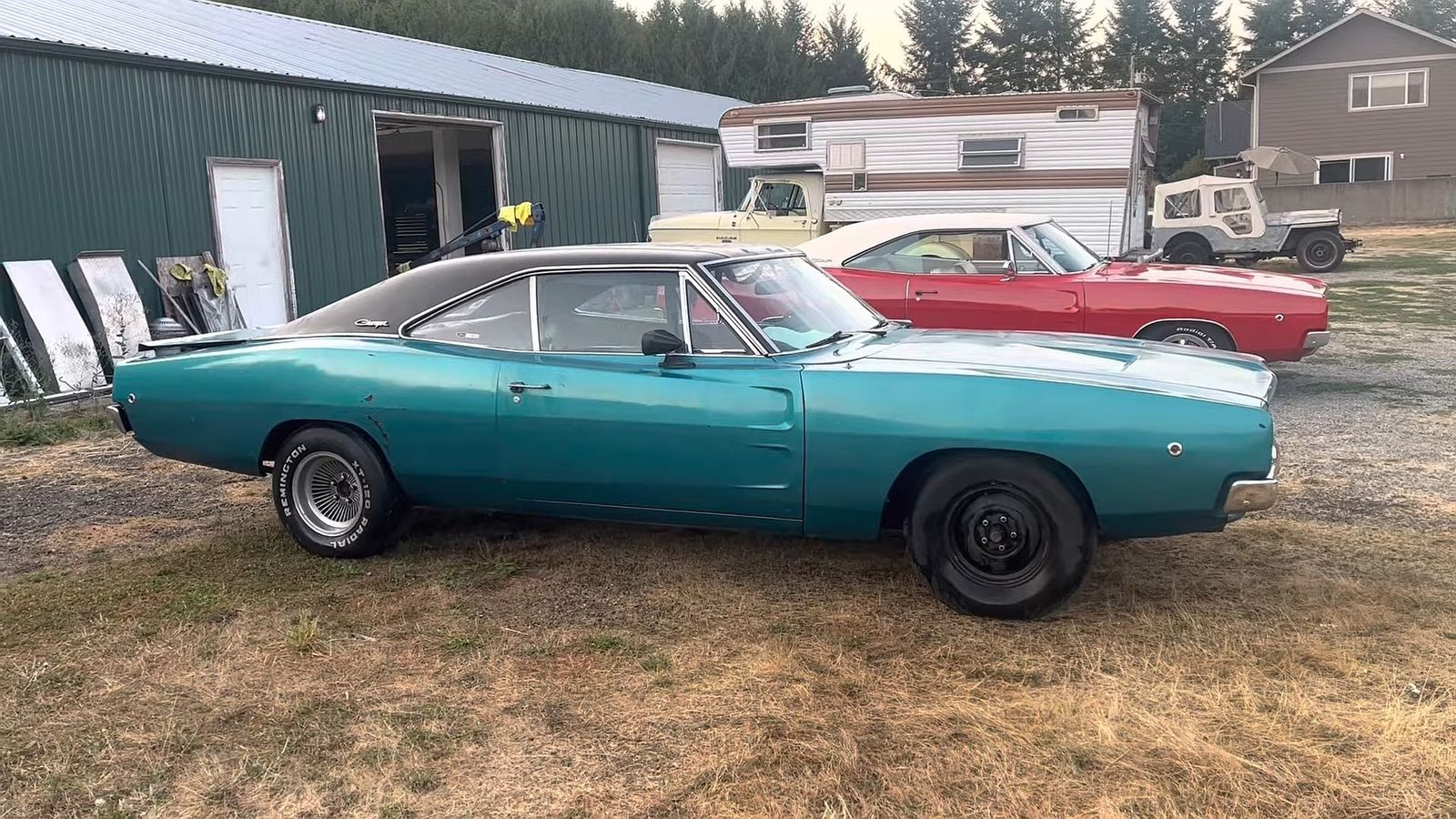1968 Charger Survivor Gets Clean