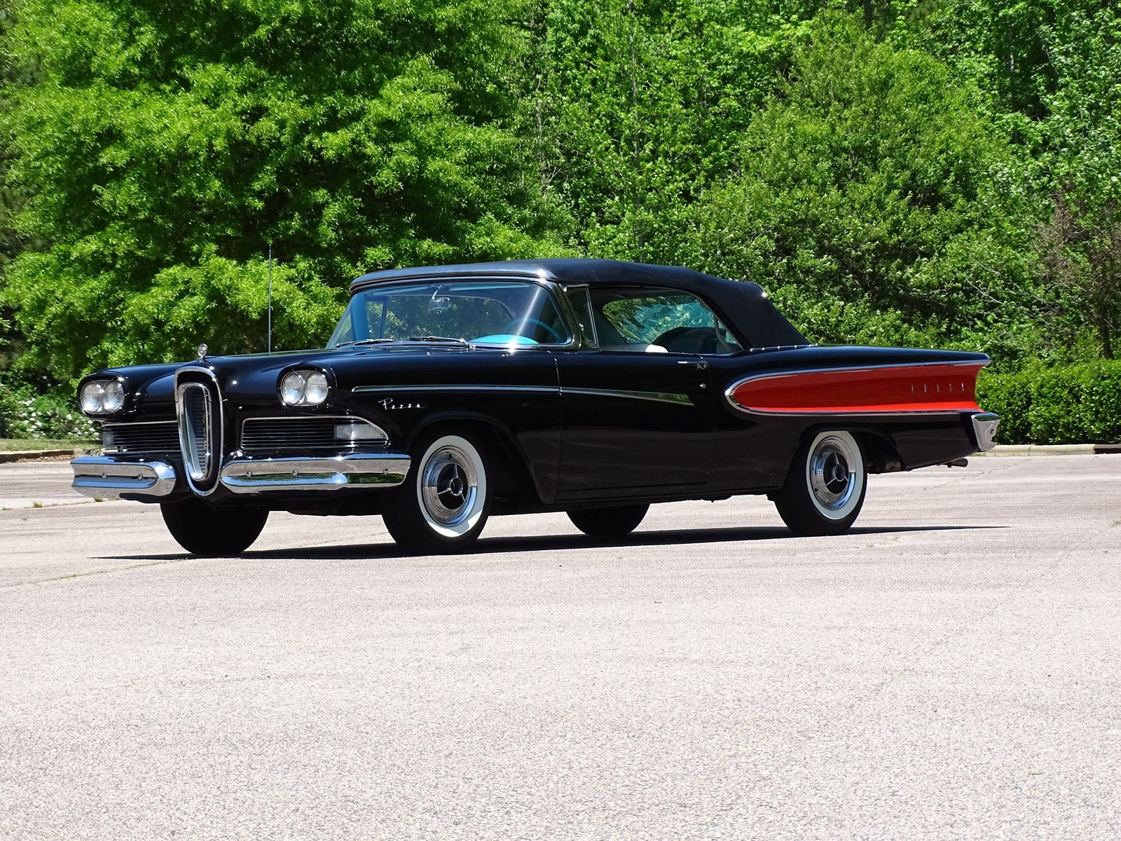 Rare and Fully Restored Edsel Pacer Convertible Headlines