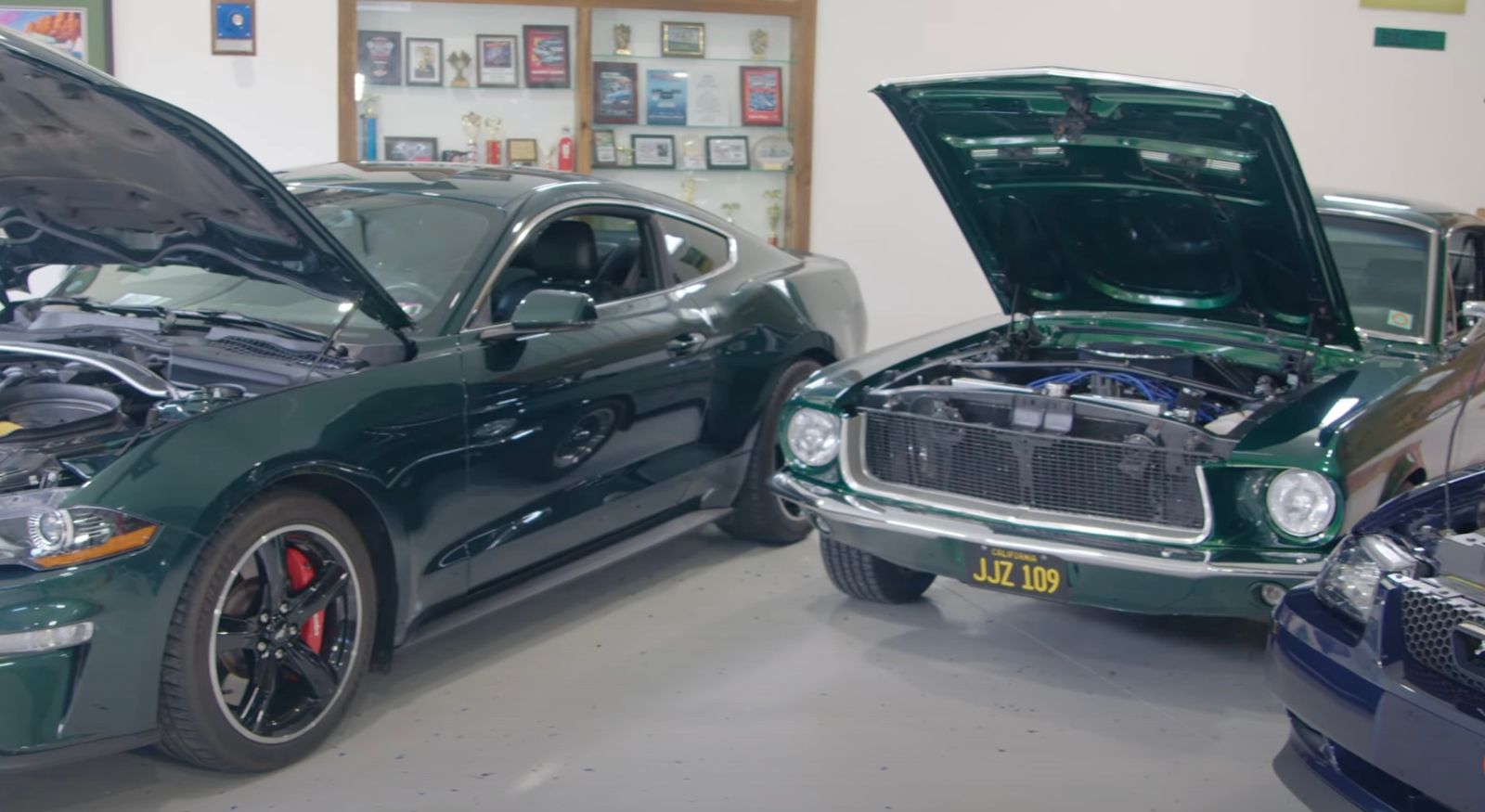 Bullitt Mustang Collection Spans Three Generations