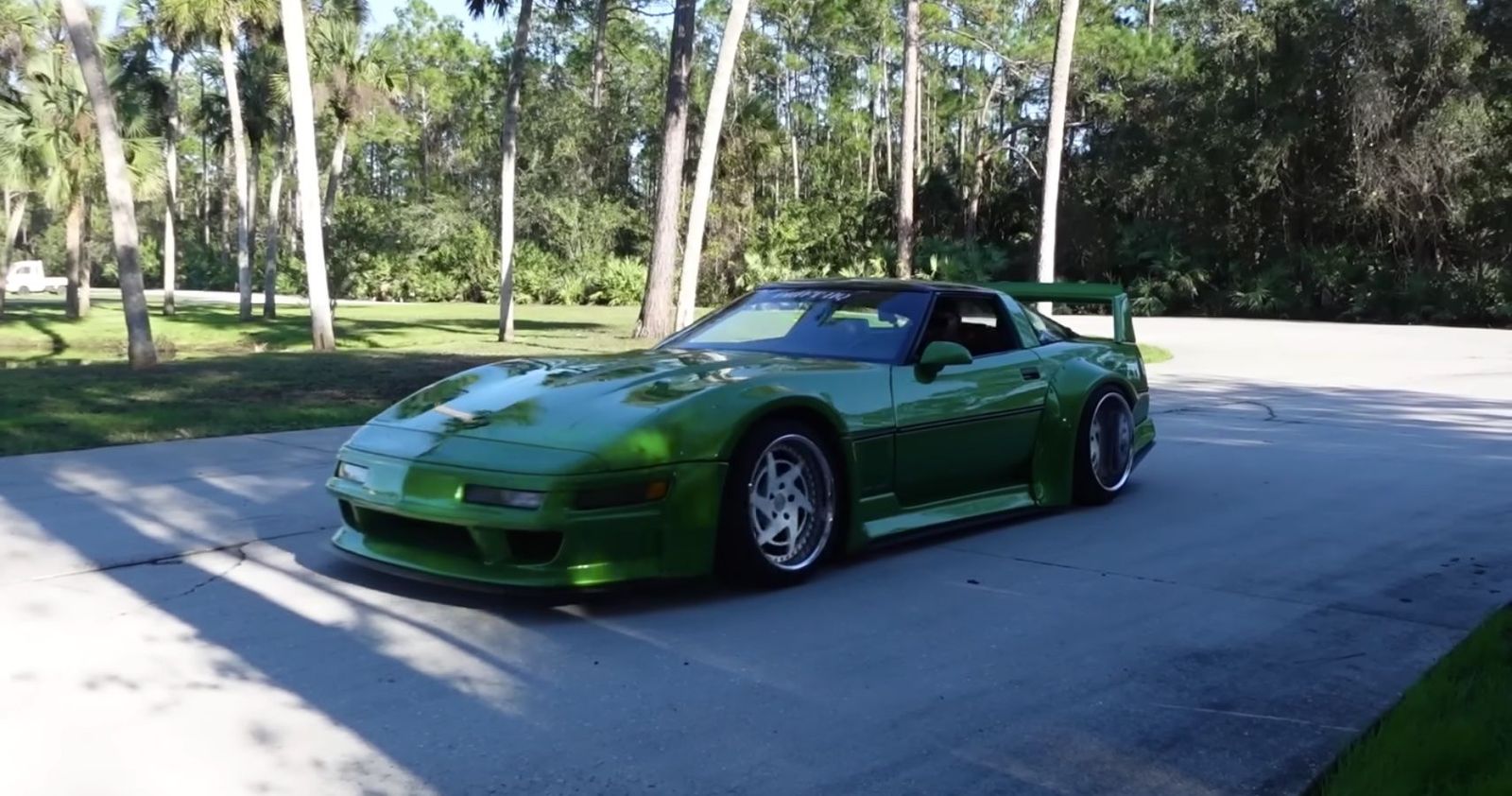 C4 Corvette Takes On JDM Racers With GTR Engine