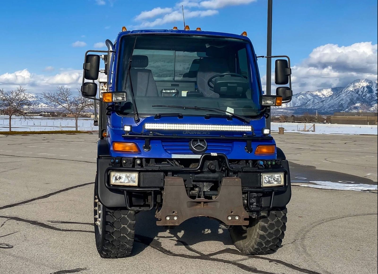 Conquer Any Terrain In This Mercedes-Benz Unimog