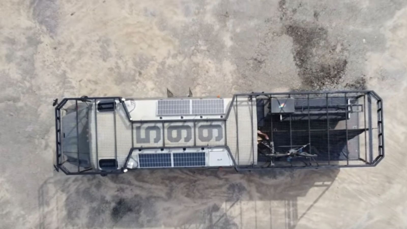 Guy Turns School Bus Into Adventure Rig