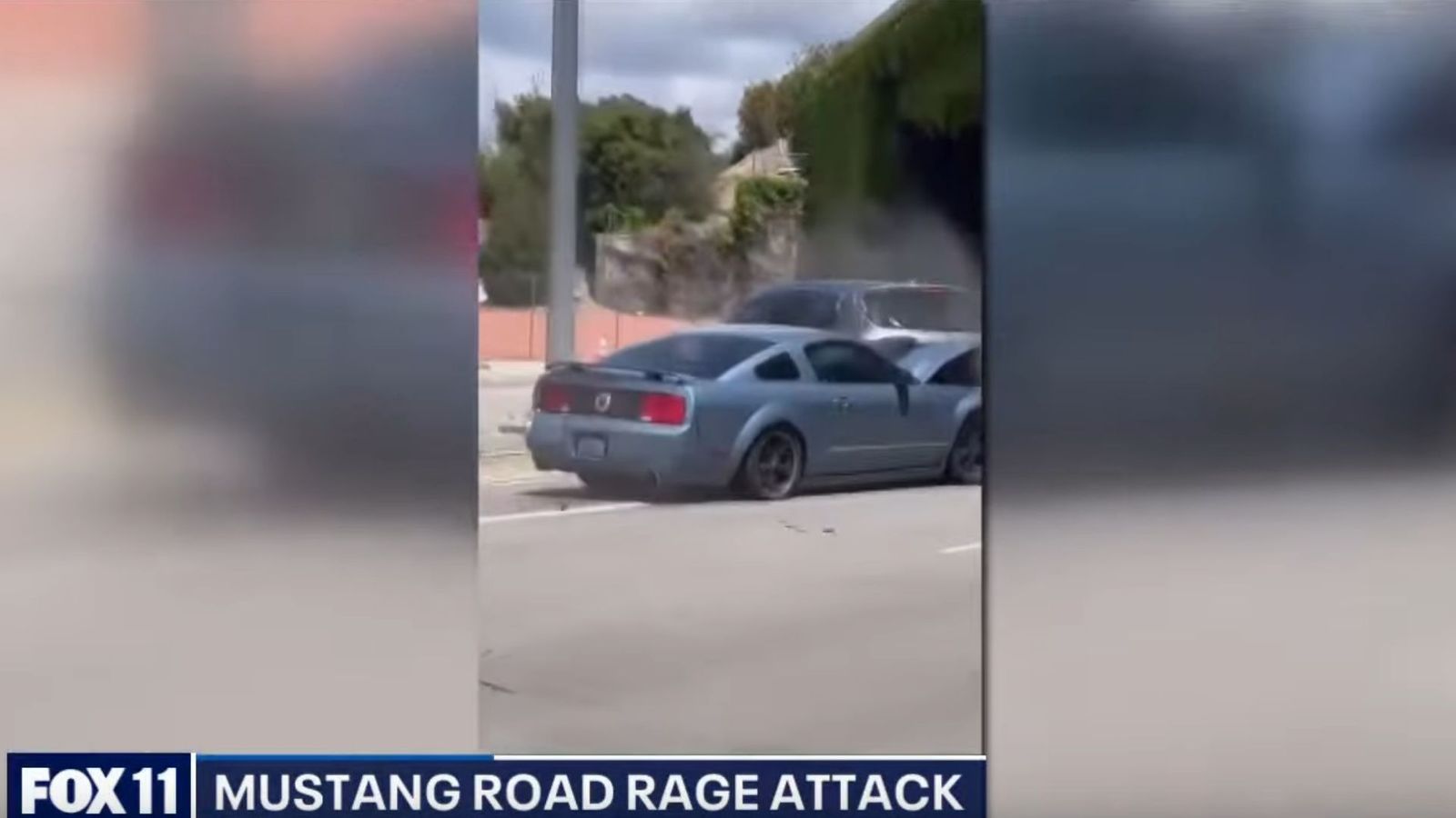 Hit And Run Mustang Keeps Hitting Cars