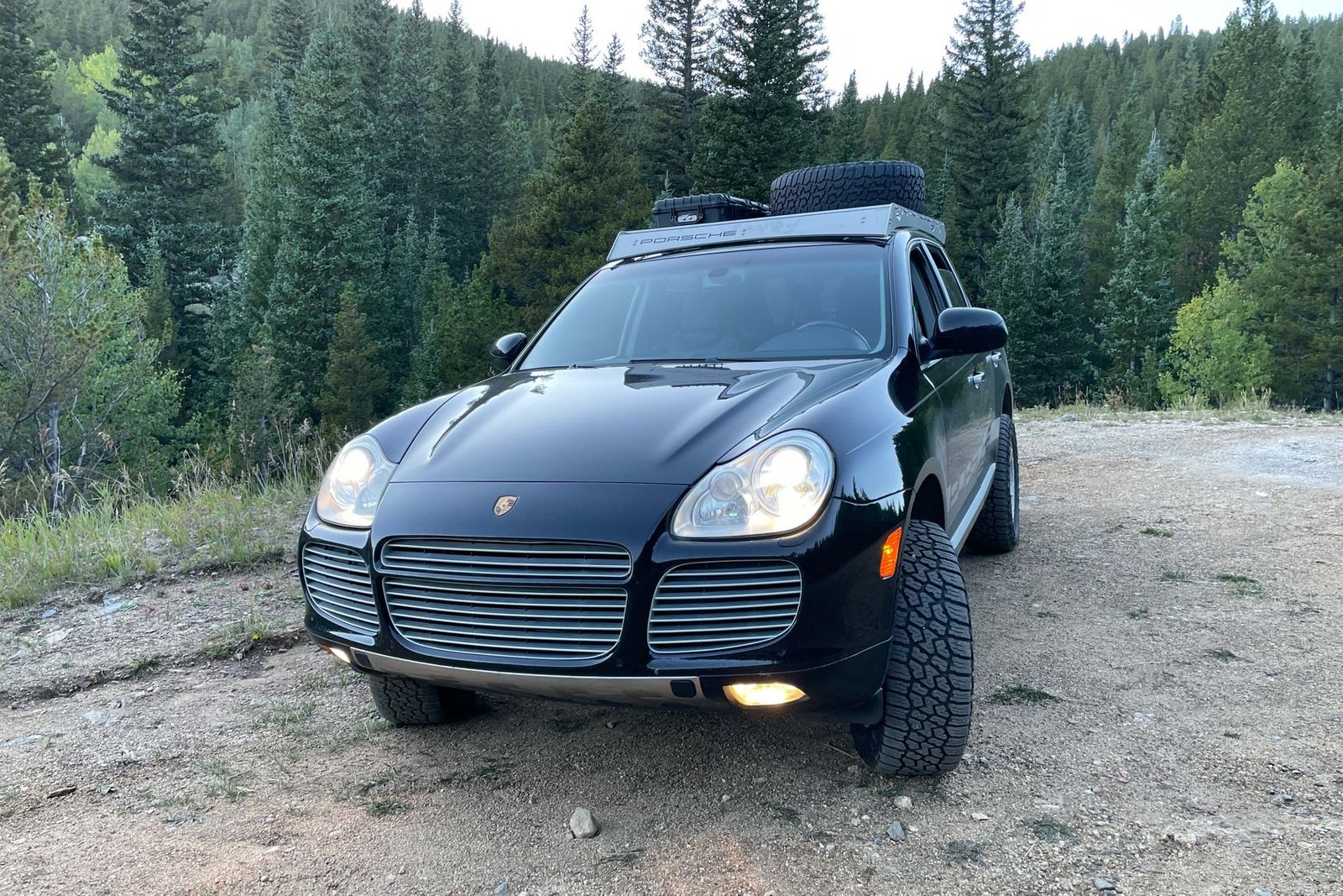 Porsche Cayenne Turbo Goes Off-Road