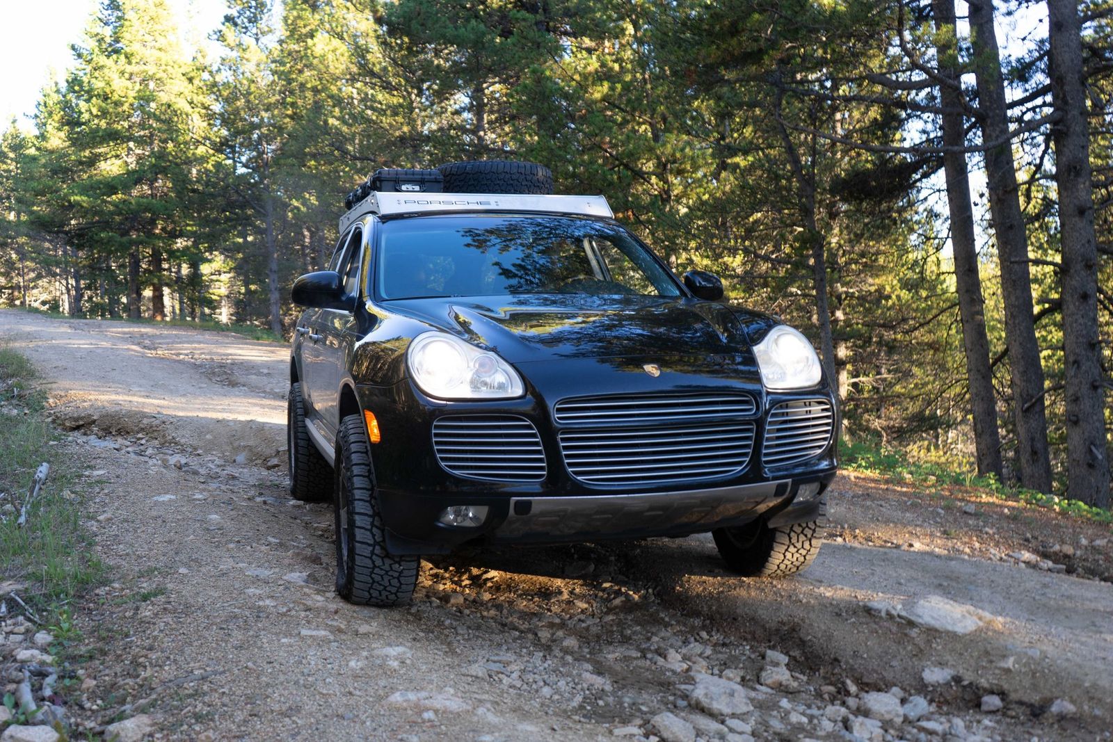 Porsche Cayenne Turbo Goes Off-Road