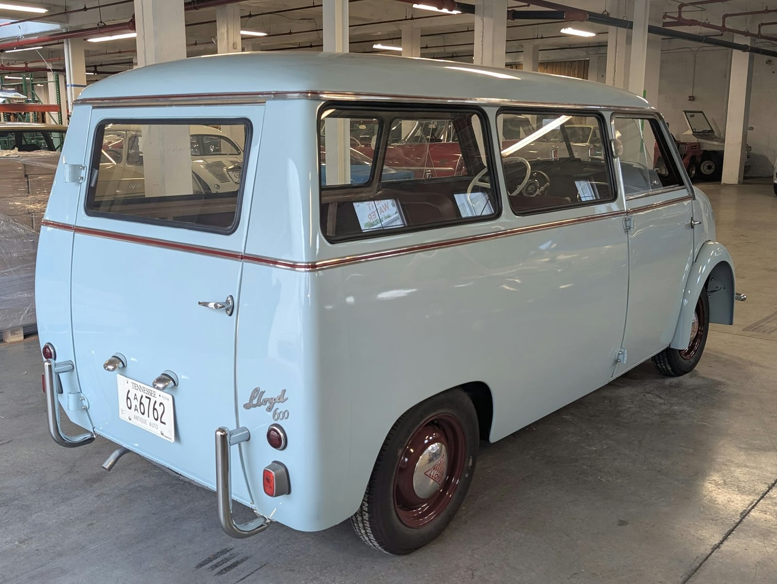 Fully Restored 1960 Lloyd LT600 Van with Just 3 Miles Since Restoration ...