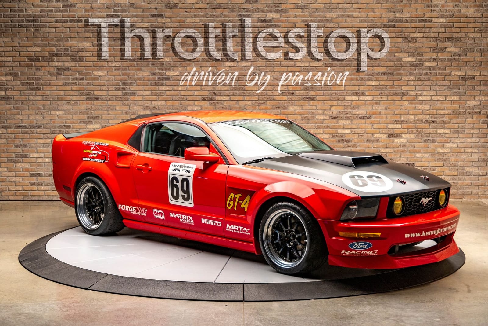 One-of-One 2005 Ford Mustang Kenny Brown CSR-69 Prototype Blends ...