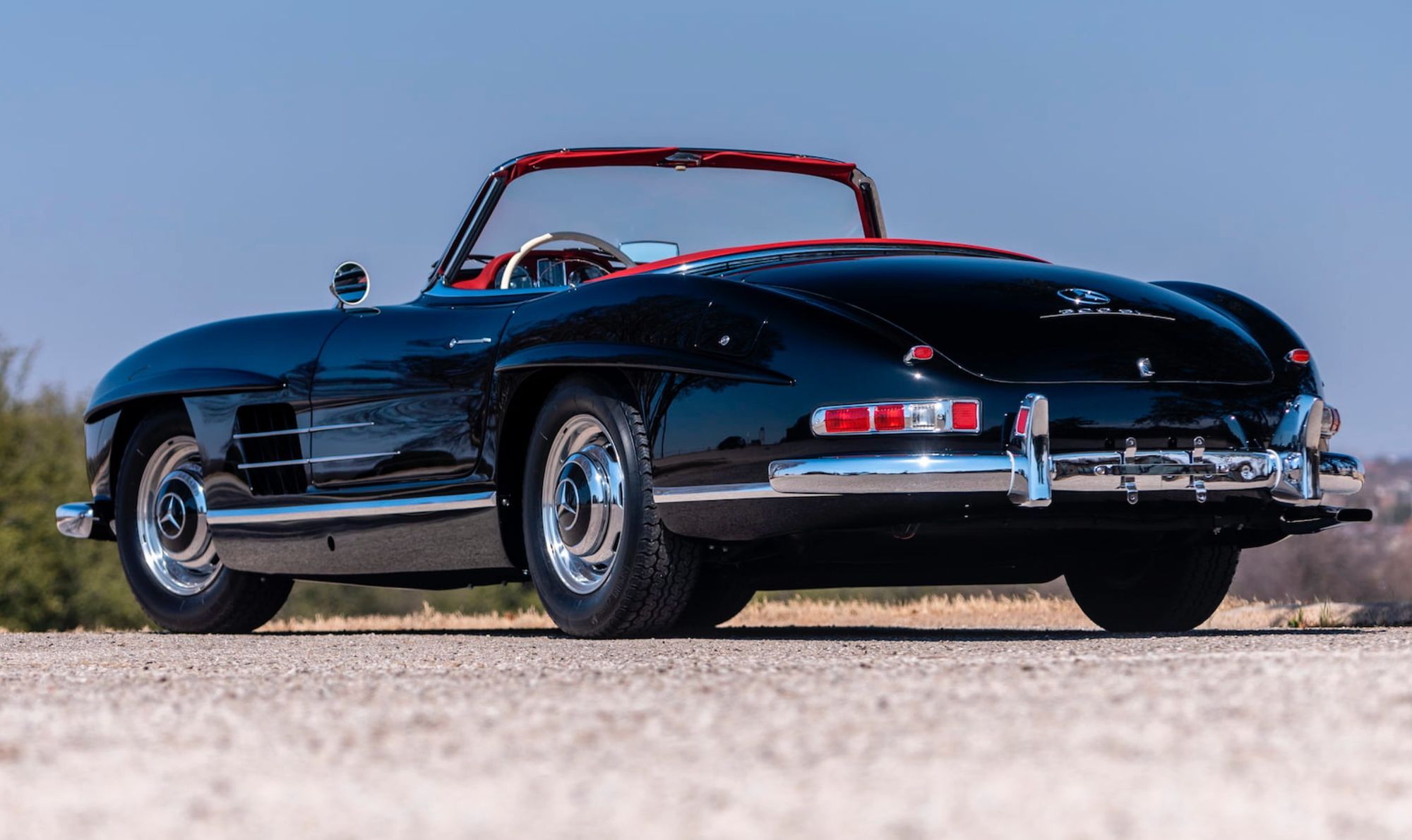 This Stunning Mercedes 300 SL Roadster Headlines