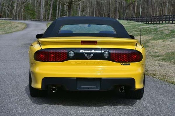 2002 Pontiac Trans Am Collector Edition Lives Up To Its Name