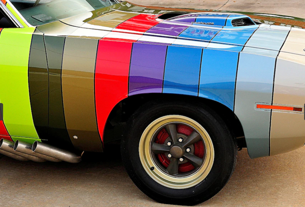What Do You Think Of This Half-Psychedelic 1970 Plymouth 'Cuda?