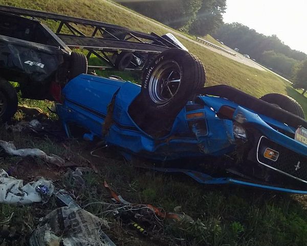 Restored 429 Mach 1 Mustang Crushed Just Miles Away From Destination