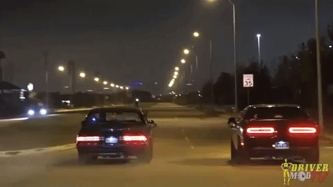 Dodge Hellcat Races Buick Grand National