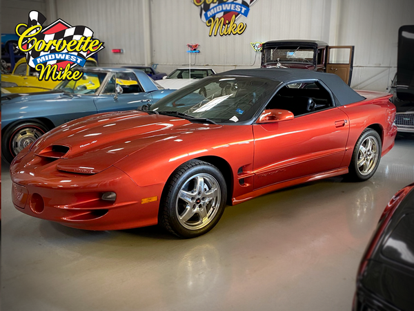 Low-Mileage 2002 Sunset Orange WS6 Trans Am Convertible