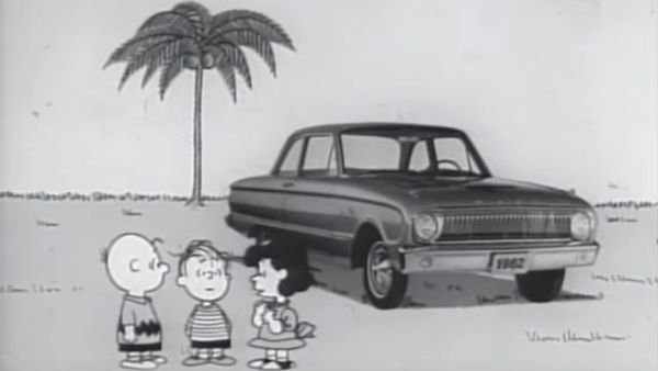 Peanuts 1962 Ford Falcon Commercials Are Delightful