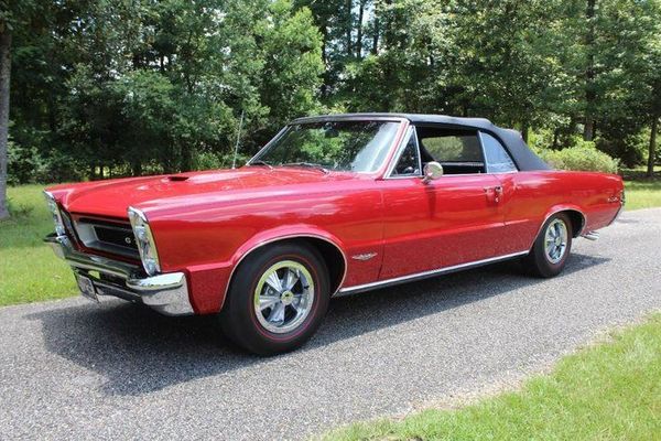 Montero Red 1965 Pontiac GTO Convertible