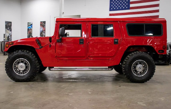 Firehouse Red 1995 AM General Hummer H1 Is A Civilian Beast