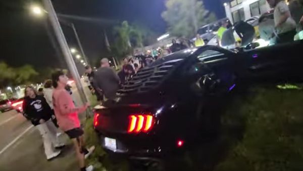 Mustang Plows Into Crowd At Florida Meet
