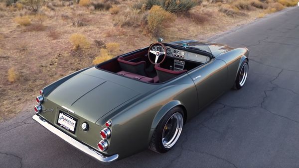 Chopped Datsun 1600 Roadster Rides On The Wild Side