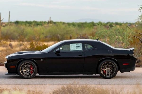 41 Mile Hellcat Selling on Bring A Trailer