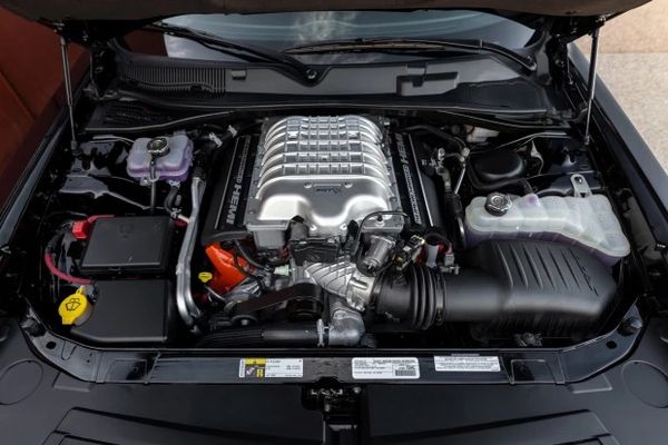 41 Mile Hellcat Selling on Bring A Trailer