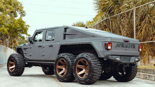 Luka Doncic Drives An Apocalypse HellFire Jeep 6X6