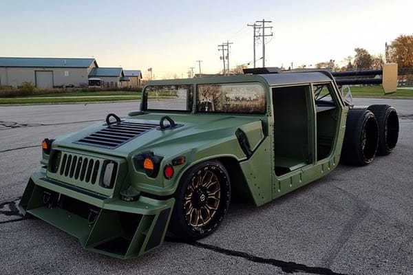 Custom Hellcat-Powered Humvee for $825,000