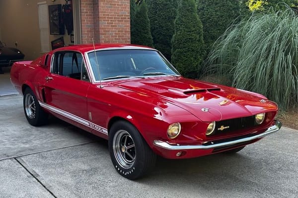 Immaculate 1967 Shelby GT500 Fastback Offered for Sale