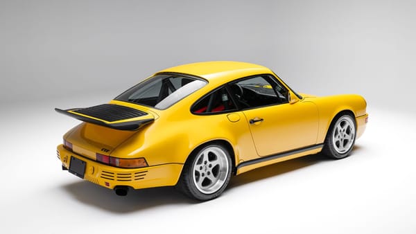 Rare 1989 RUF CTR Yellowbird