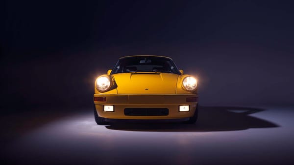 Rare 1989 RUF CTR Yellowbird