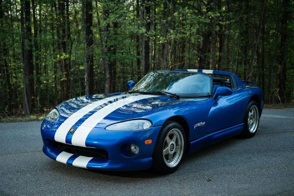 9k-Mile 1996 Dodge Viper RT/10 Carroll Shelby Edition