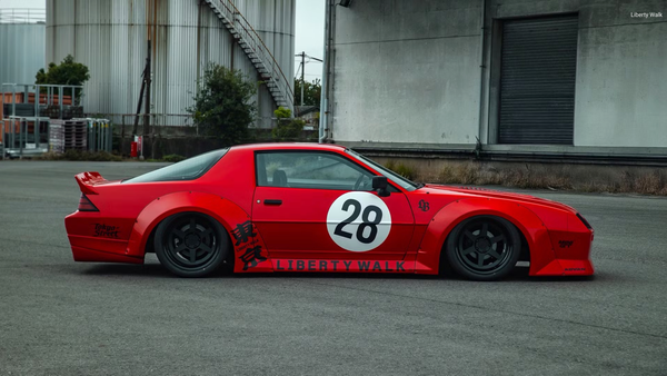 Liberty Walk Turns 1980s Camaro Into a Wild Custom Star for SEMA